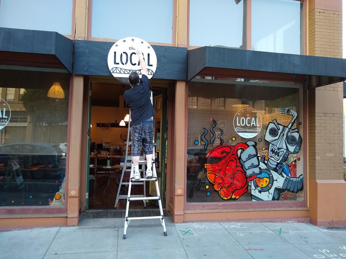 Murals and Window Painting – Studio 23